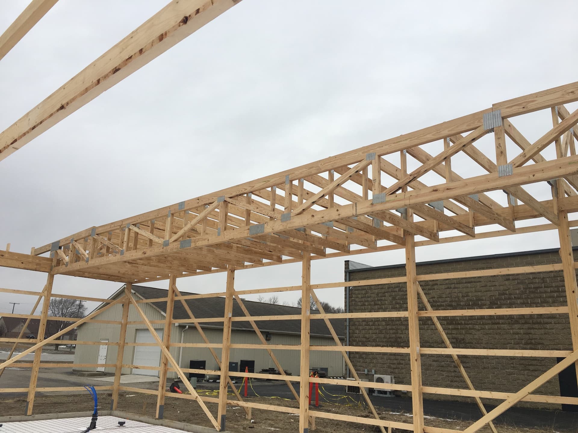 Wood Roof Trusses - Northern Indiana Truss